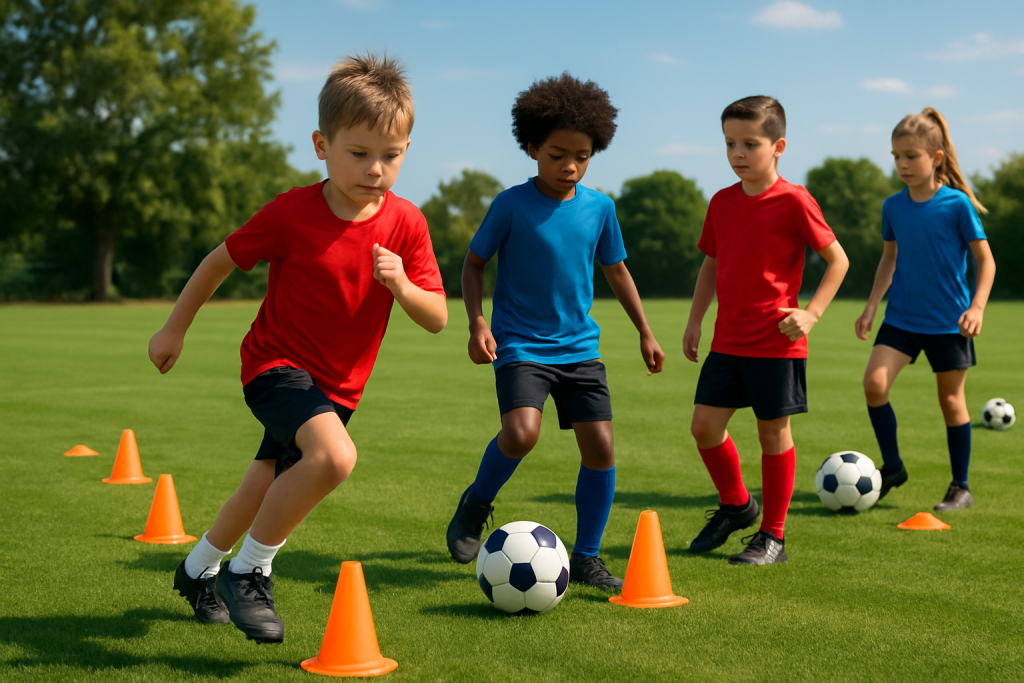 Top Football Training Drills for Beginners & Young Players | JP Sports